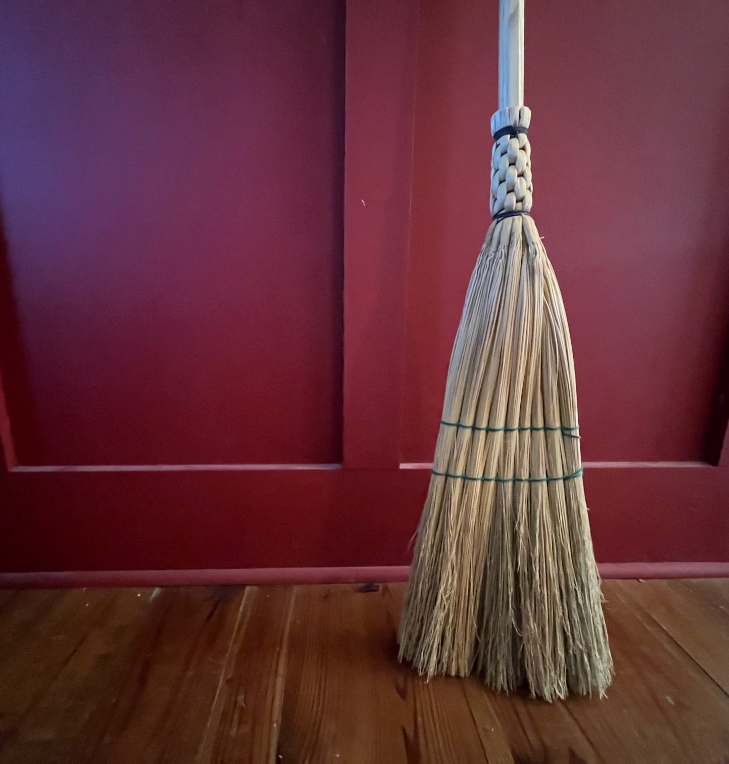 Handmade Brooms on handmade local hardwood broomsticks – Old Lime Kiln ...